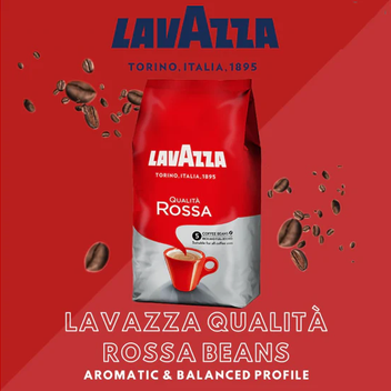 Lavazza Qualita Rossa Coffee Beans 1kg | Italian Espresso | UK ...