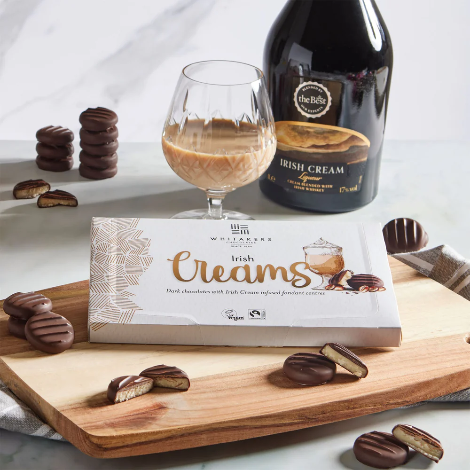 Buy Vegan Irish Cream Chocolates 150g | Whitakers UK - Discount Coffee