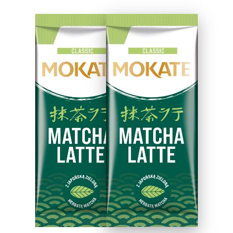 Mokate Matcha Classic Instant Latte - Full Case (5 x 6 Sachets ...