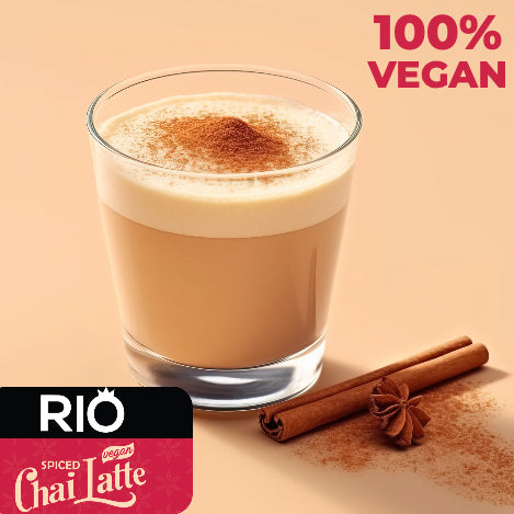 Vegan Spiced Chai Latte Powder 1kg | Black Tea | Dairy-Free | Rio ...