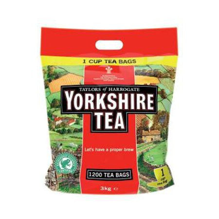 Yorkshire Tea 1040 Bags - 3.3p Per Cup | Bulk Pack - Discount Coffee